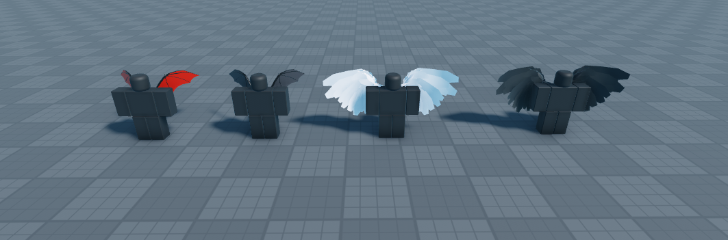 Wings Pack - 4 Roblox-Ready | BuiltByBit