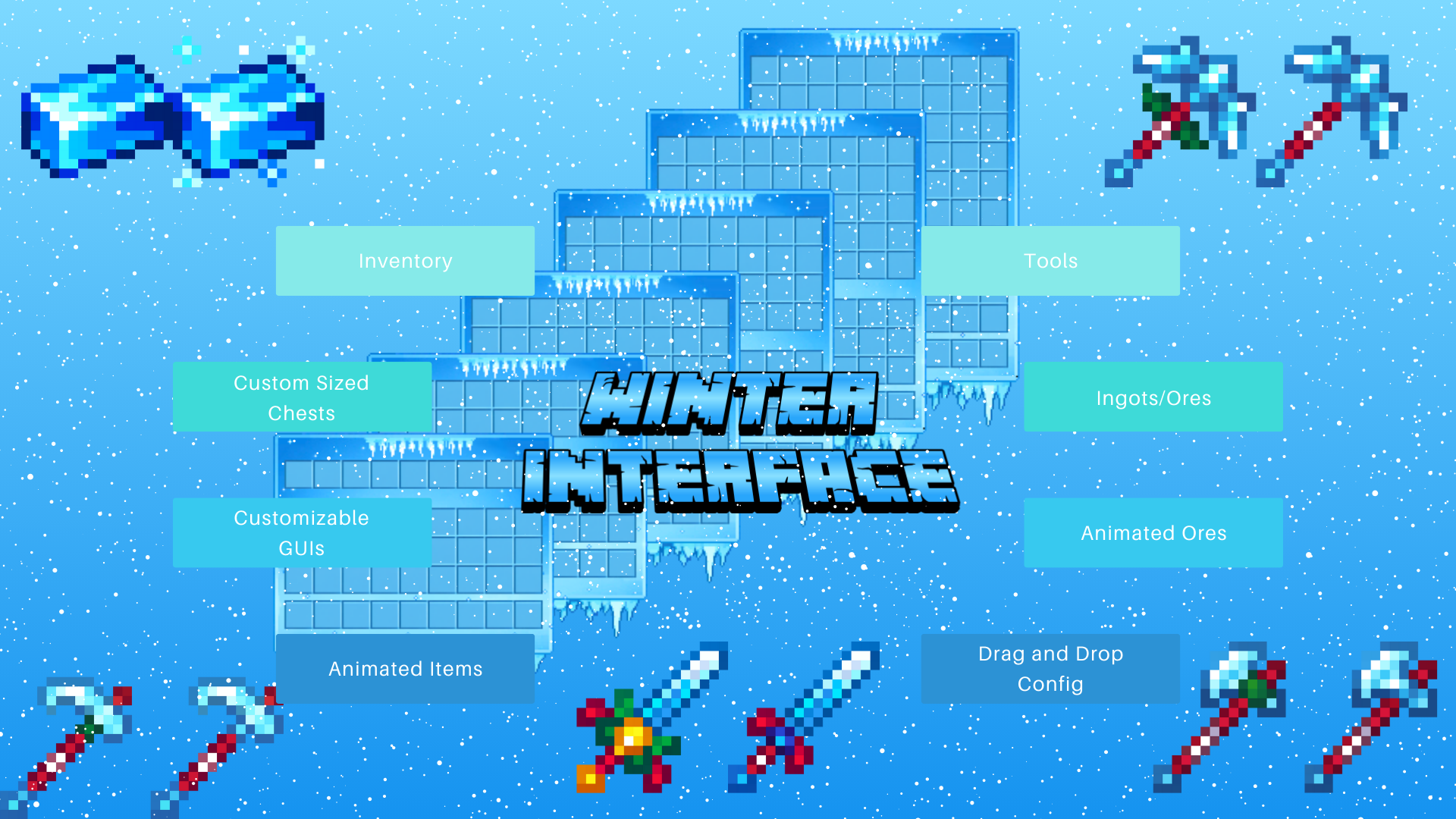 Christmas Frosty Tools and Winter GUIs | BuiltByBit