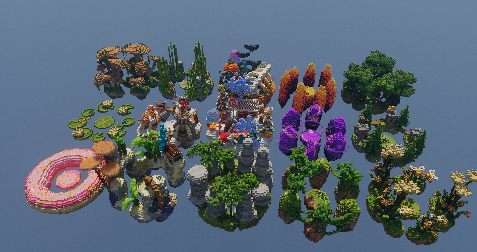 Set of 15 Sumo Arenas | BuiltByBit