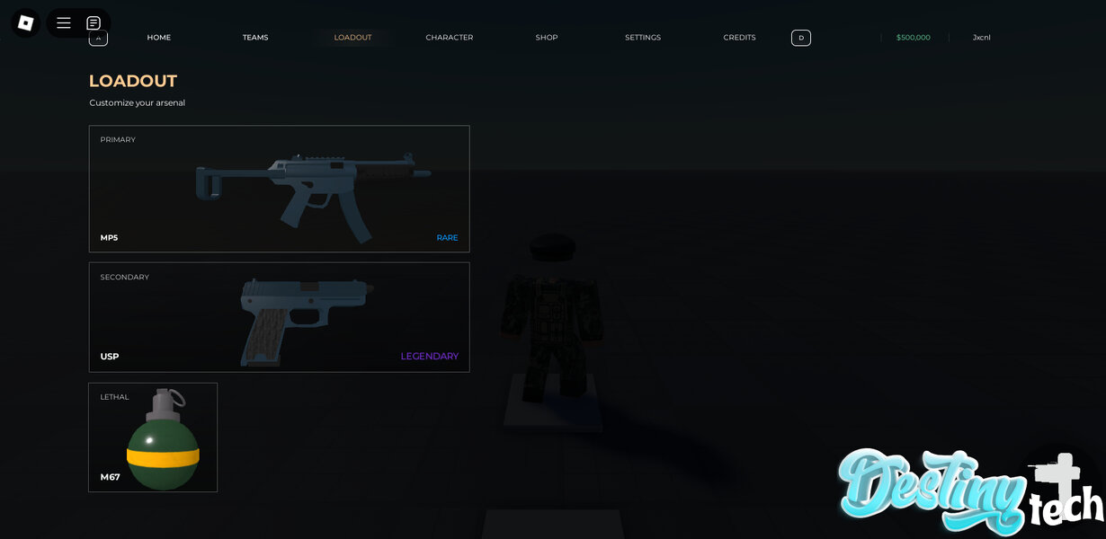 Project Tactical, Military Main Menu UI | BuiltByBit