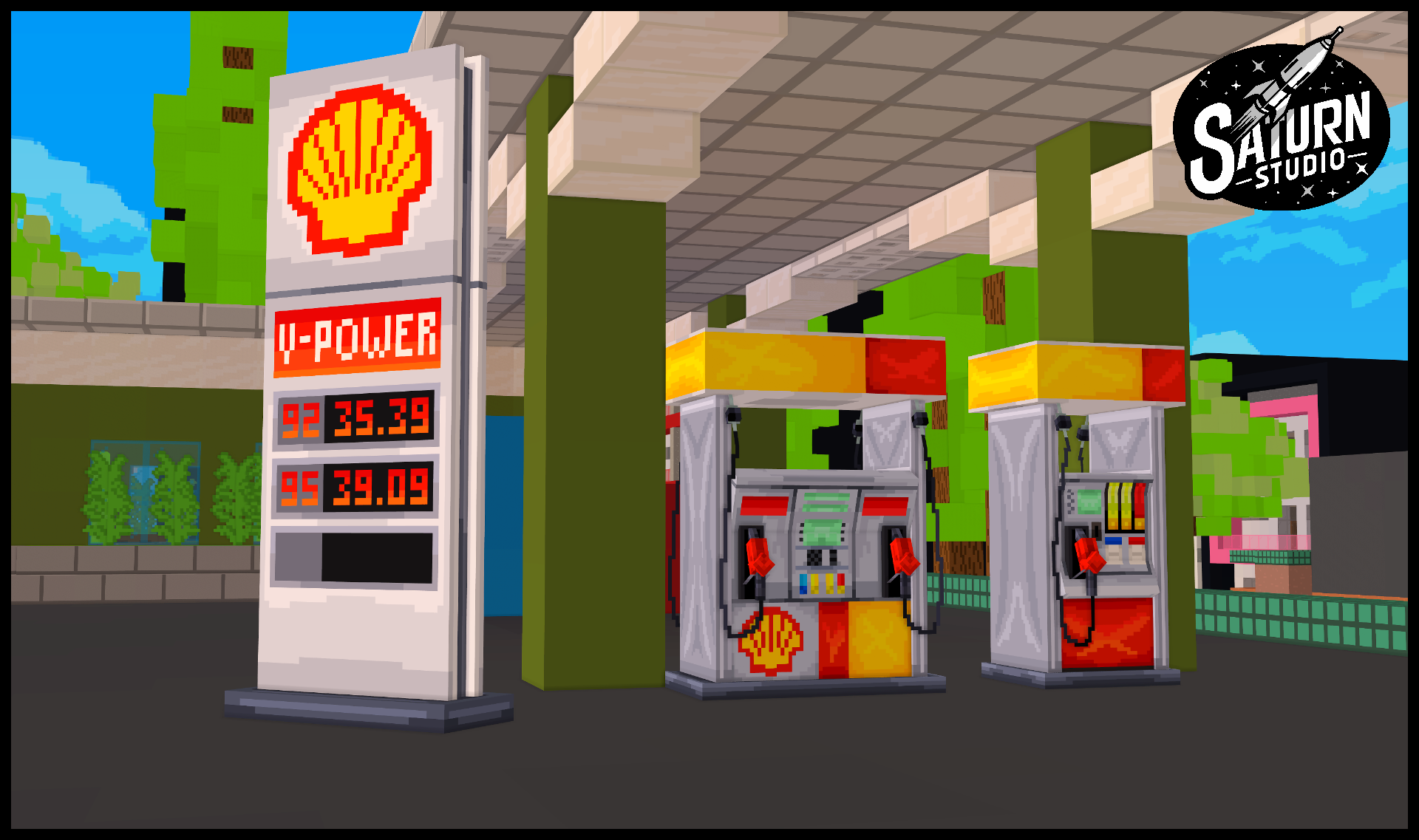 Gas Sation | SaturnStudio | BuiltByBit