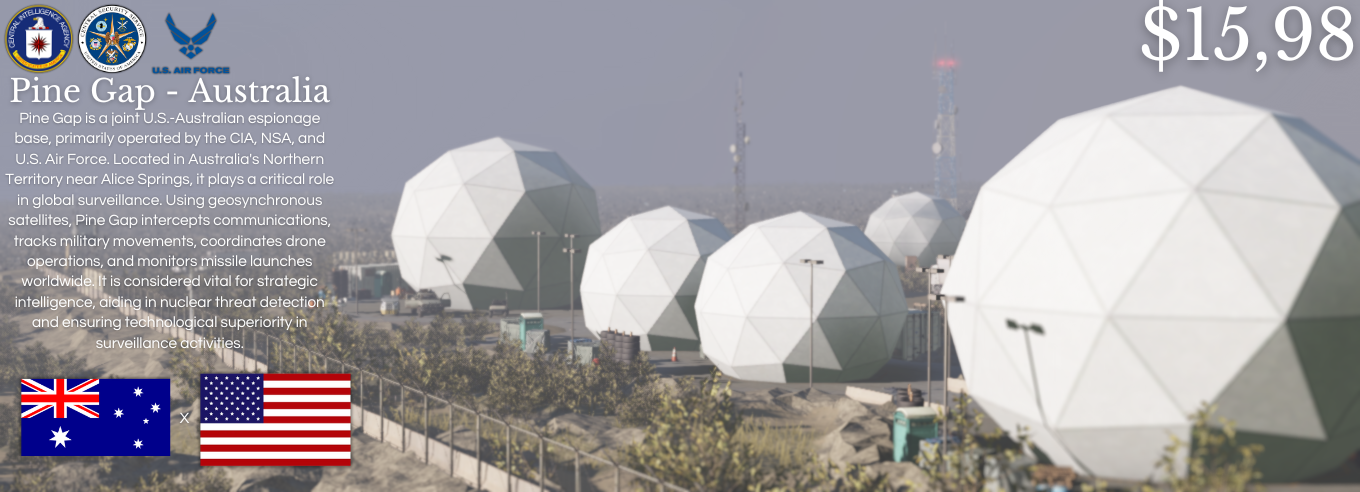 Pine Gap - Australia | BuiltByBit