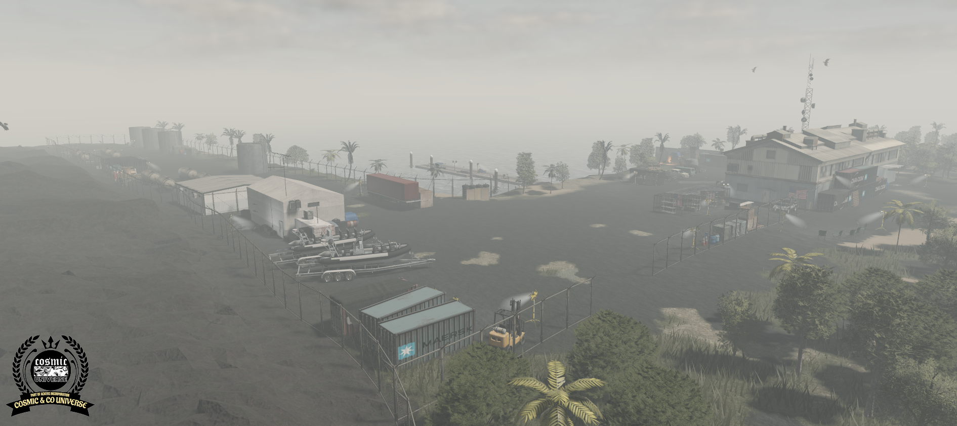 Navy / Coast Guard Deploy Base Islan Map | BuiltByBit