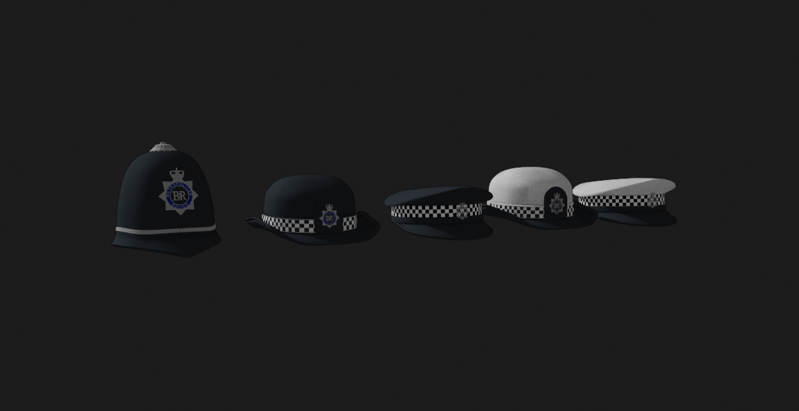 British Police Hat Pack | BuiltByBit