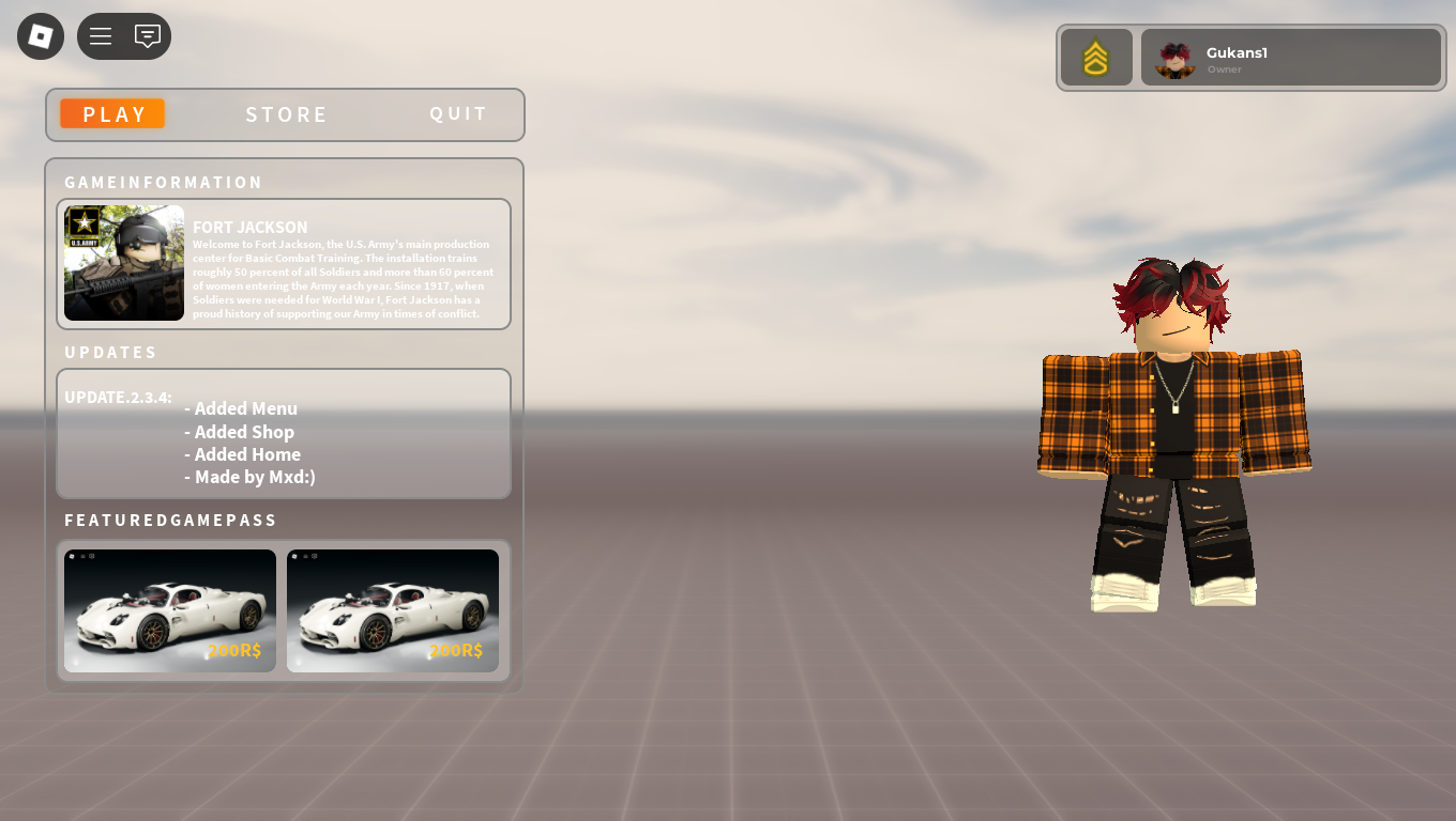 Main Menu System | BuiltByBit