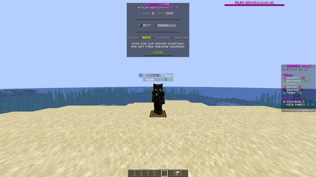 Tab Config | Prefect Animation XV65 | BuiltByBit