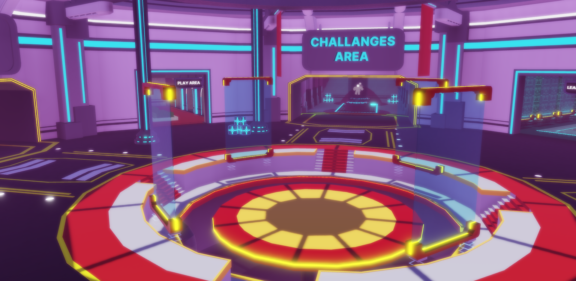 Futuristic Lobby | BuiltByBit