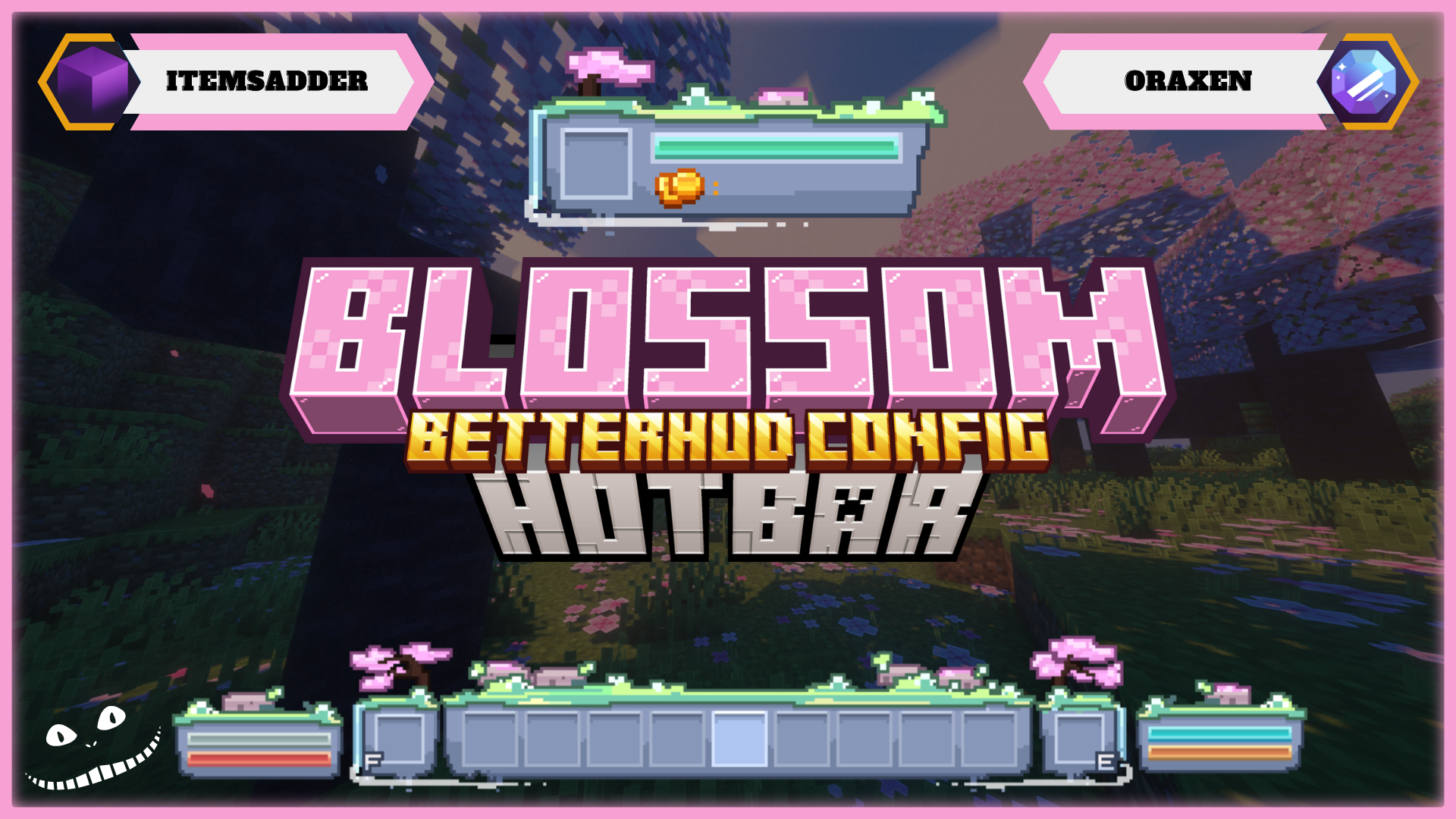 Blossom Hotbar | Itemsadder/Oraxen | BuiltByBit