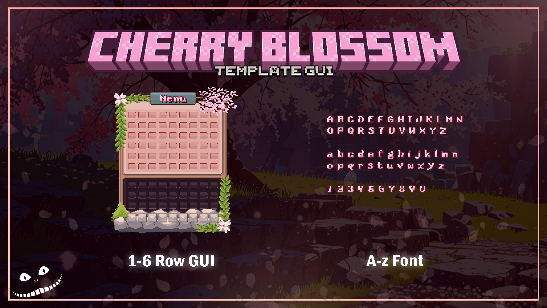 Cherry Blossom GUI Template | 1-6 Rows | BuiltByBit