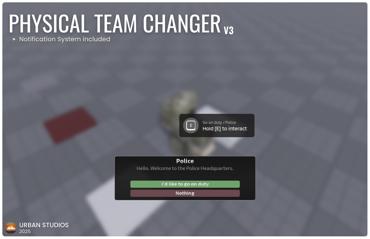 Physical Team Changer v3 | BuiltByBit