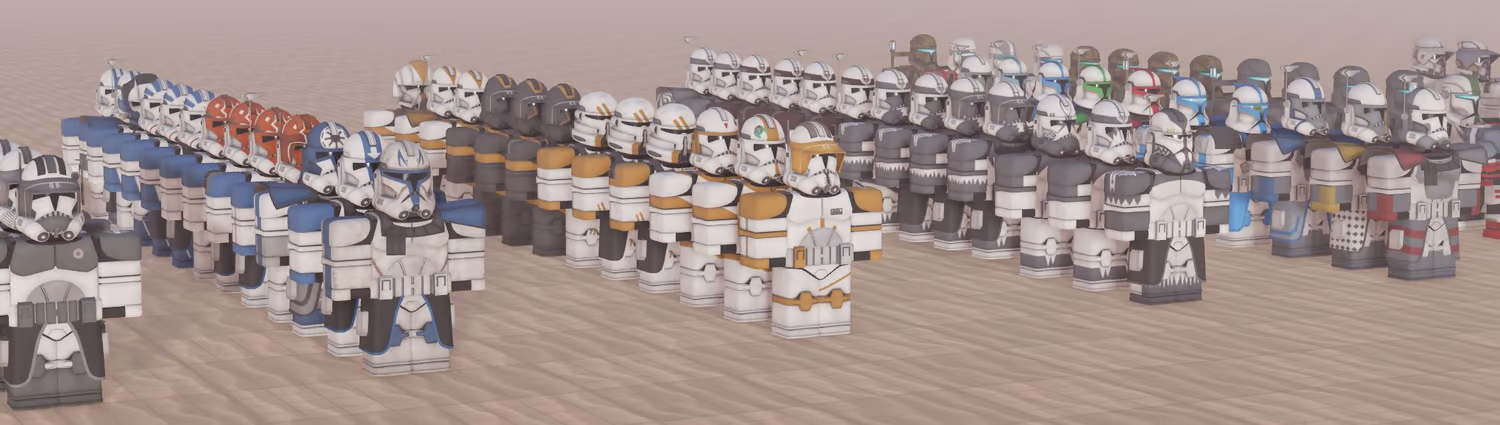 CUSTOM Clone Wars Phase Two Morphs | BuiltByBit