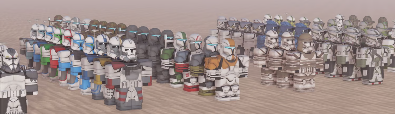 CUSTOM Clone Wars Phase Two Morphs | BuiltByBit