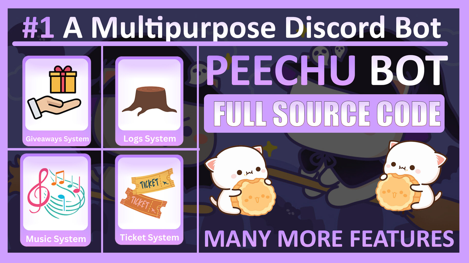 Peechu - Multipurpose Discord Bot | BuiltByBit
