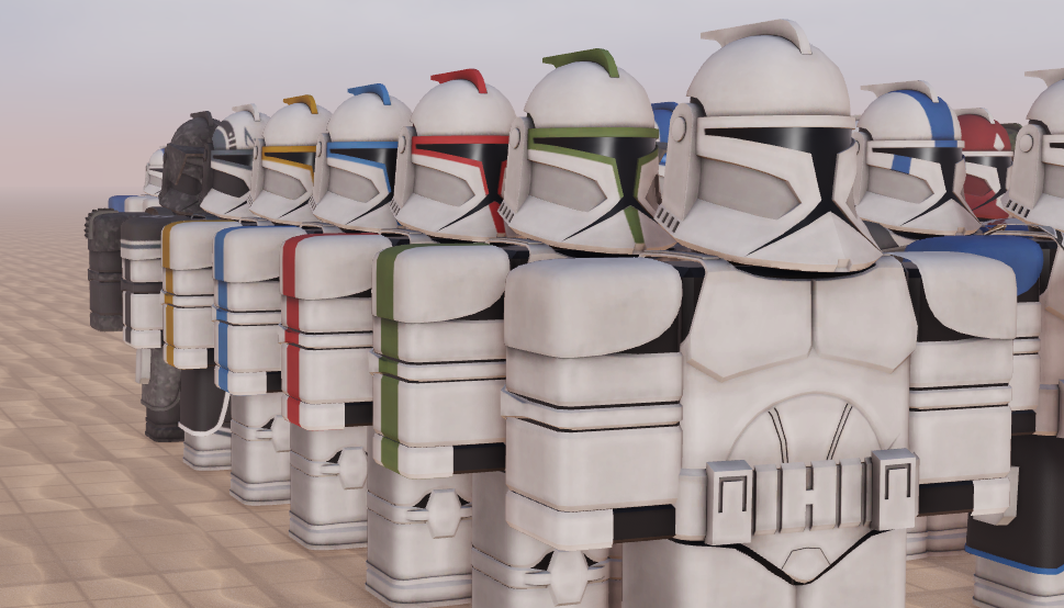 CUSTOM Clone Wars Phase One Morphs | BuiltByBit