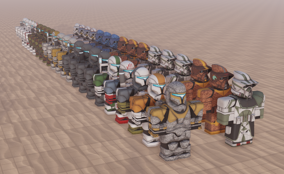 CUSTOM Clone Wars Phase One Morphs | BuiltByBit