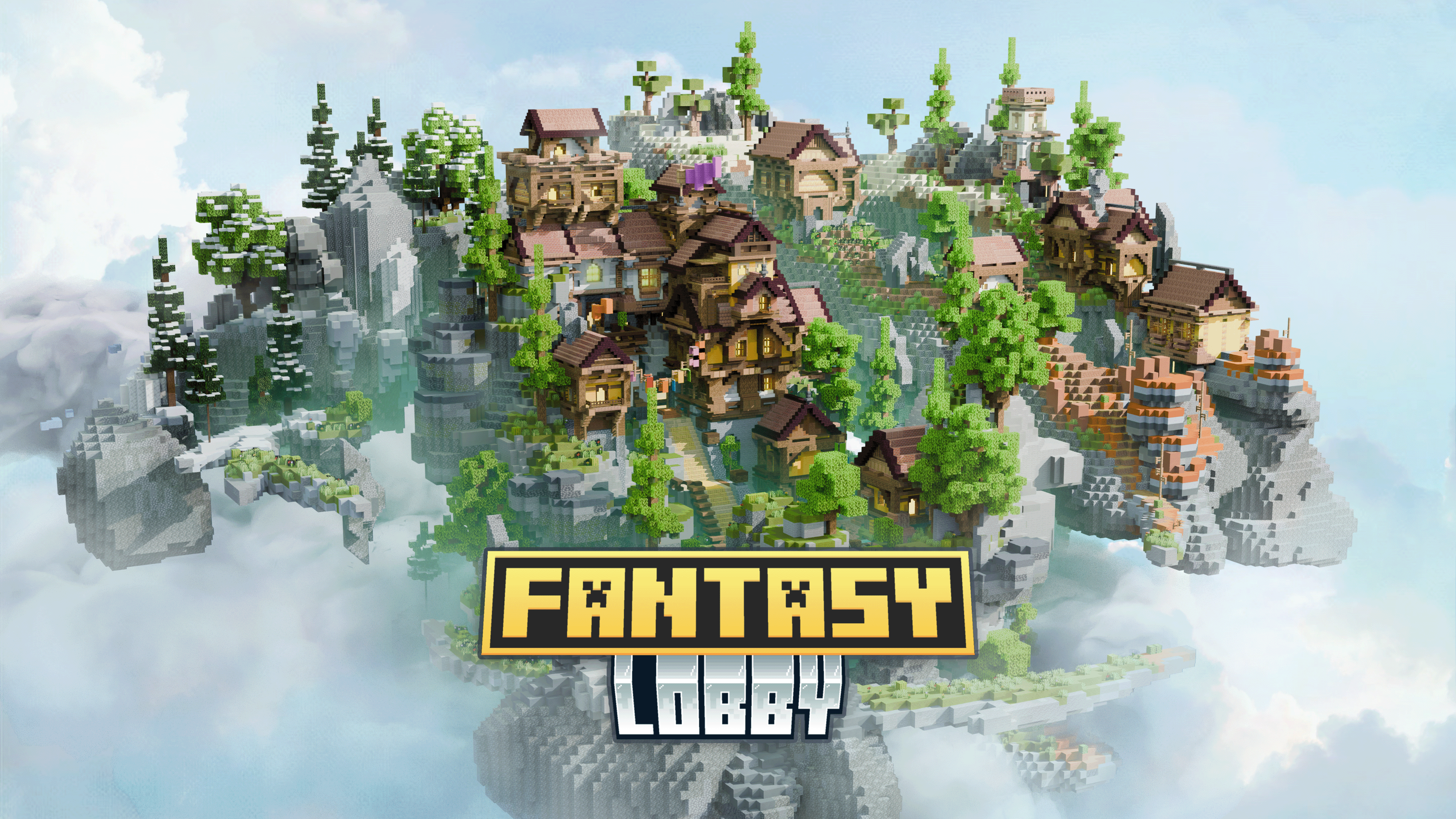Flying Fantasy Lobby / Hub / Spawn | BuiltByBit