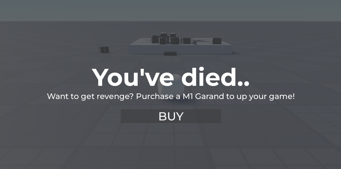 Death Screen with Gamepass | BuiltByBit