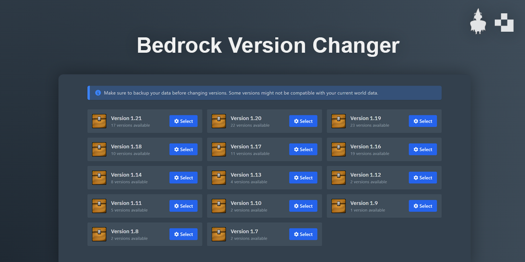 Bedrock Version Changer | BuiltByBit