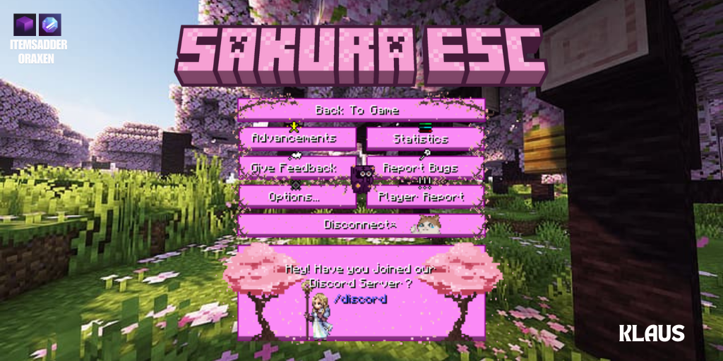 Sakura Escape Config | BuiltByBit