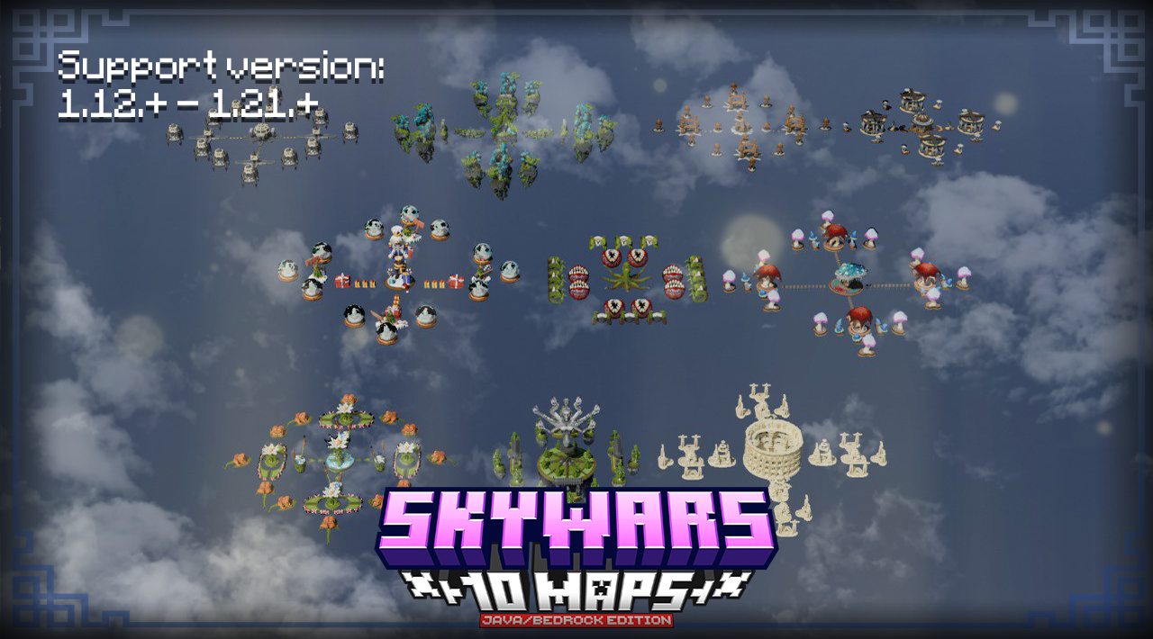 SkyWars / 10 maps / Pack 2 | BuiltByBit
