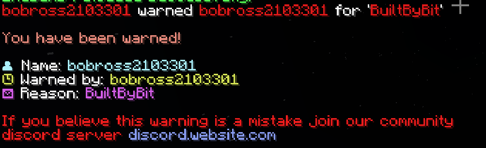 Multicolour Litebans Configuration | BuiltByBit