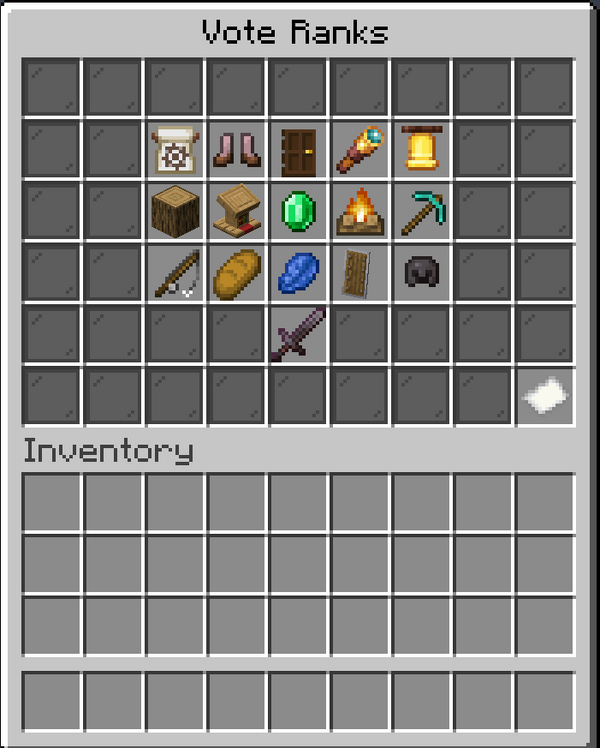 Voting Ranks Configuration | BuiltByBit