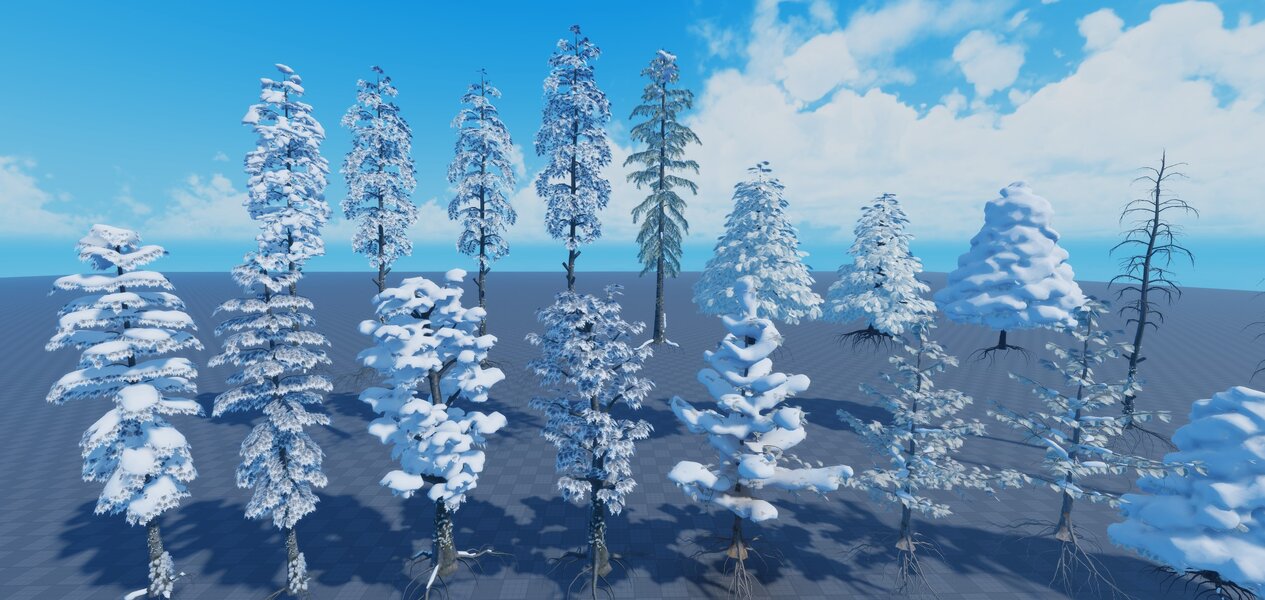 Realistic Winter Roblox Nature Pack | BuiltByBit