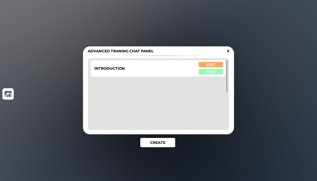Advanced Training Chat Panel | BuiltByBit