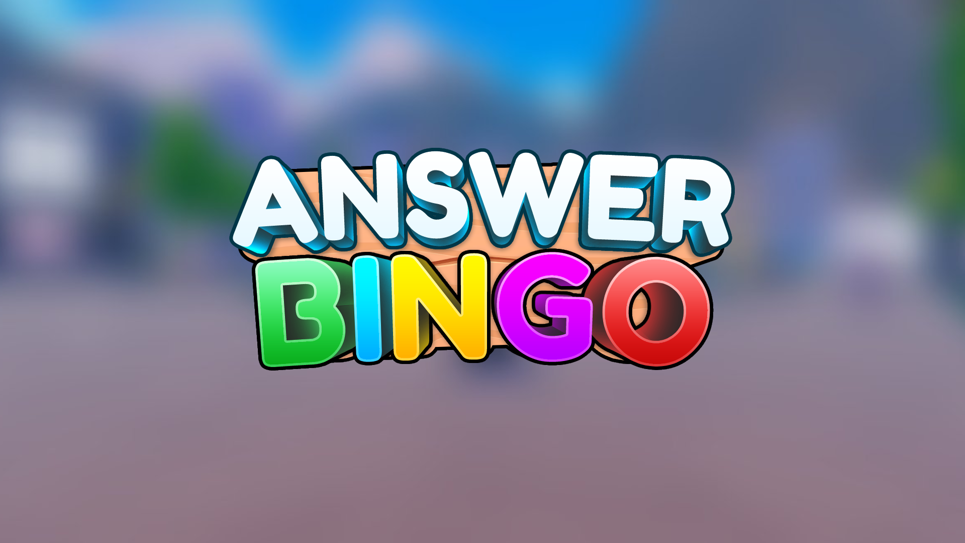 Answer Bingo Fully Scripted Game Builtbybit