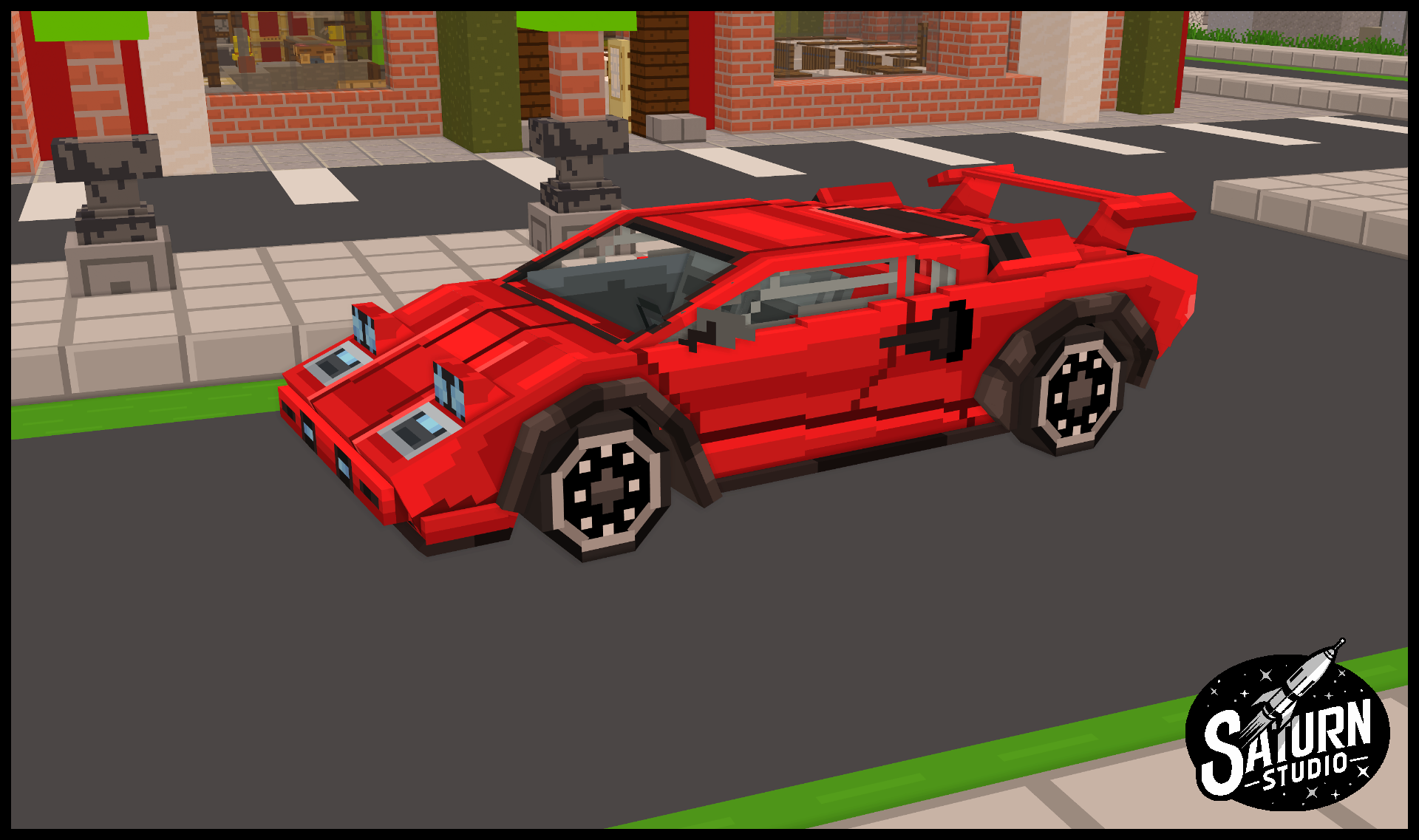 Lambo Countach 1985 | SaturnStudio | BuiltByBit