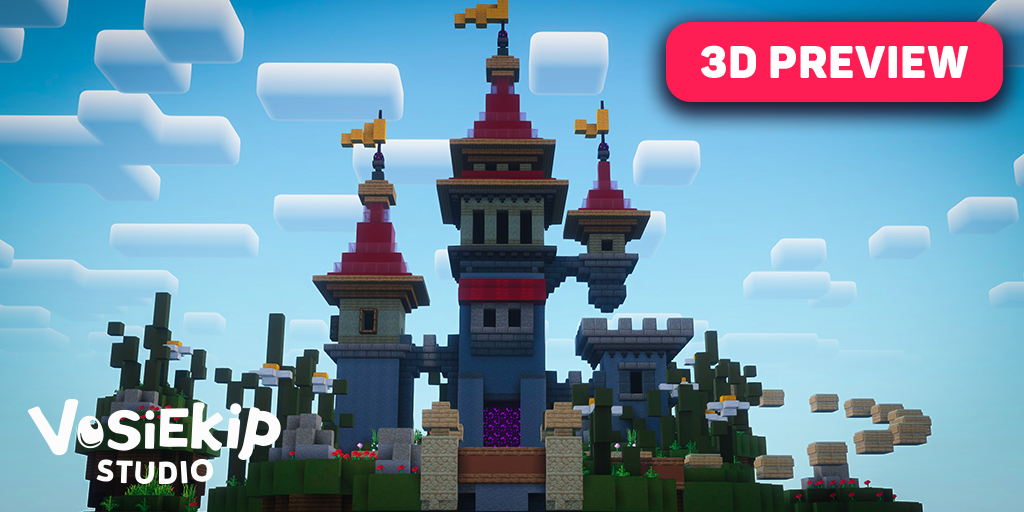 Lobby - Summer Castle | BuiltByBit