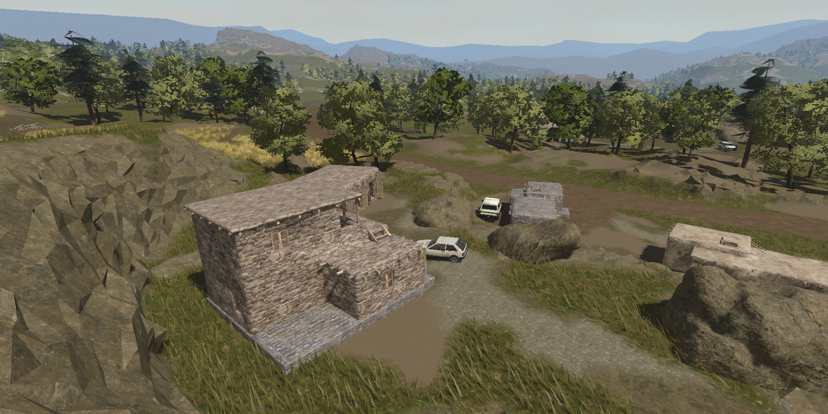 Massive Forest Military Terrain Map | BuiltByBit