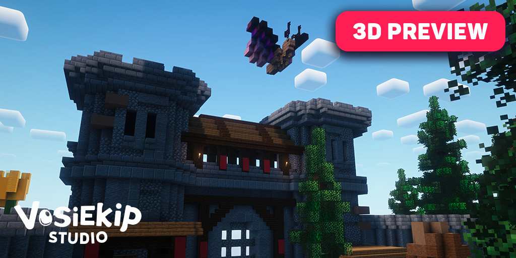 Spawn - Castle Plaza | BuiltByBit