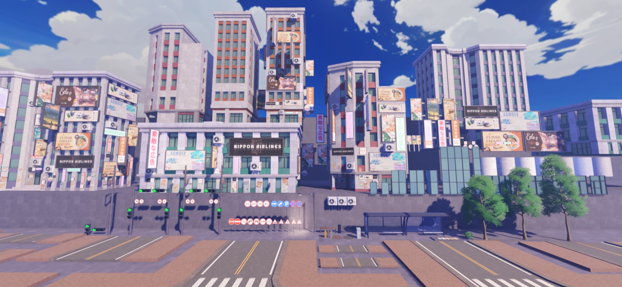 Stylized Roblox City Modular Assets Pack | BuiltByBit