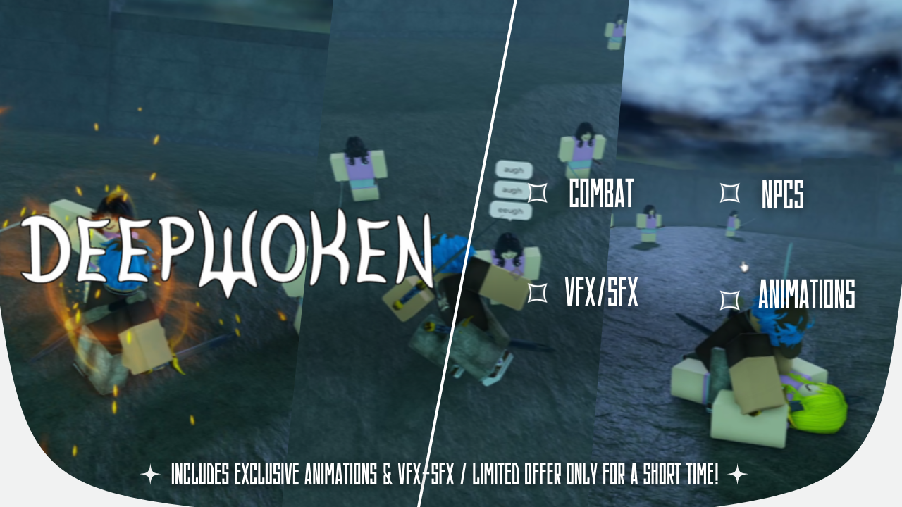 Unique Deepwoken Inspired Combat System | BuiltByBit