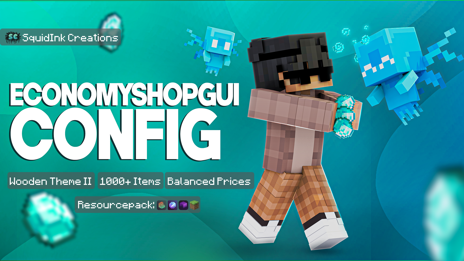 EconomyShopGUI | Wooden Vol 2 | BuiltByBit