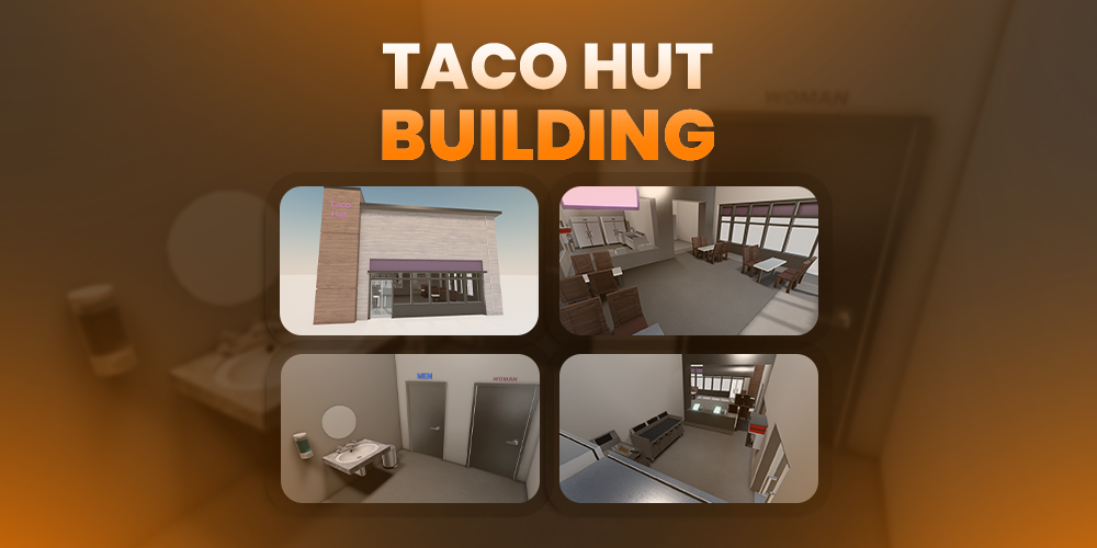 UXR Taco Hut Building | BuiltByBit
