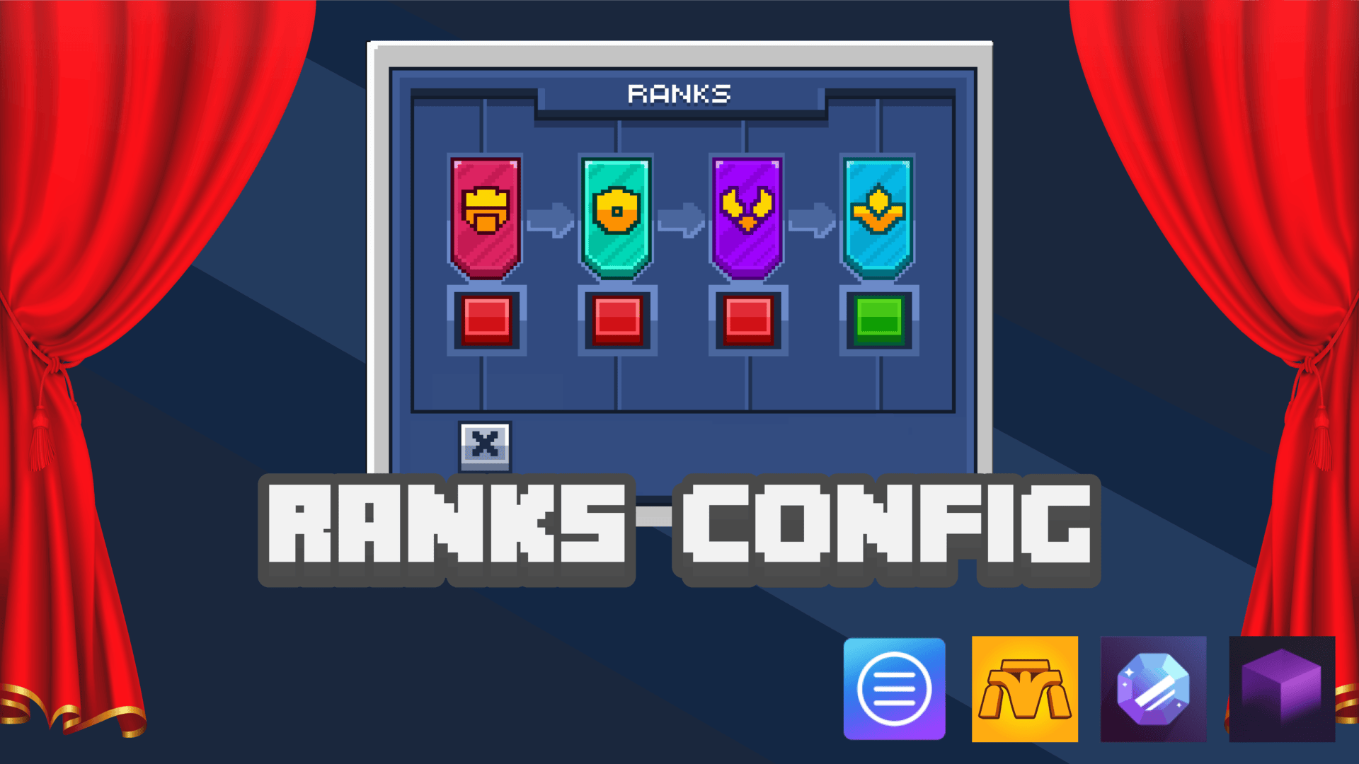 Ranks Config | Deluxemenus | BuiltByBit