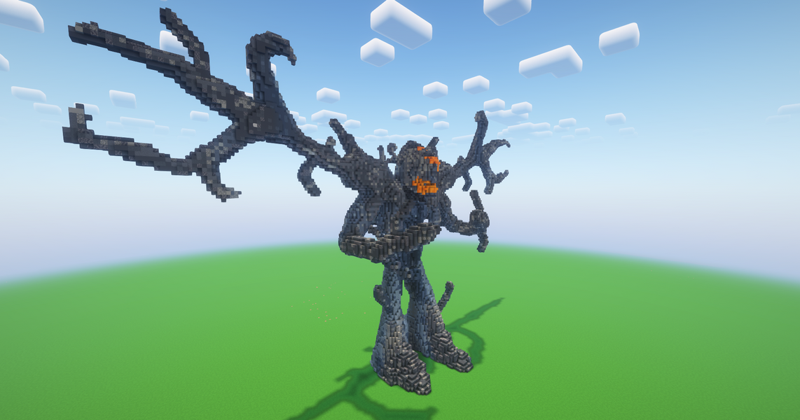 Minecraft Creaking Statue | BuiltByBit