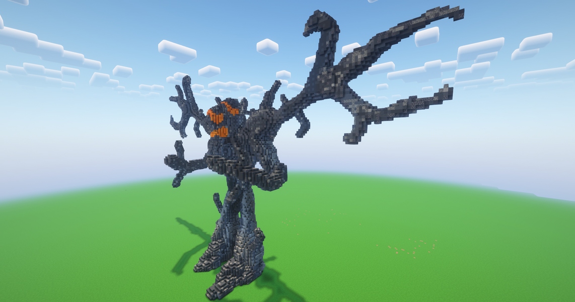 Minecraft Creaking Statue | BuiltByBit