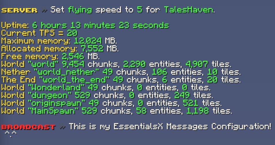 EssentialsX Messages Configuration | BuiltByBit