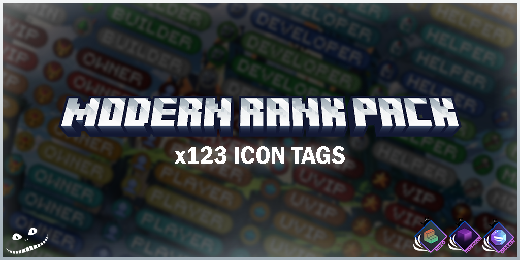 Modern Ranks Pack | Oraxen / IA / Nexo | BuiltByBit