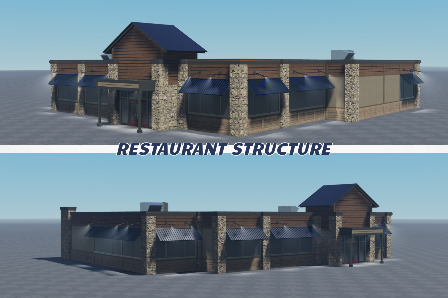Restaurant Structure | BuiltByBit