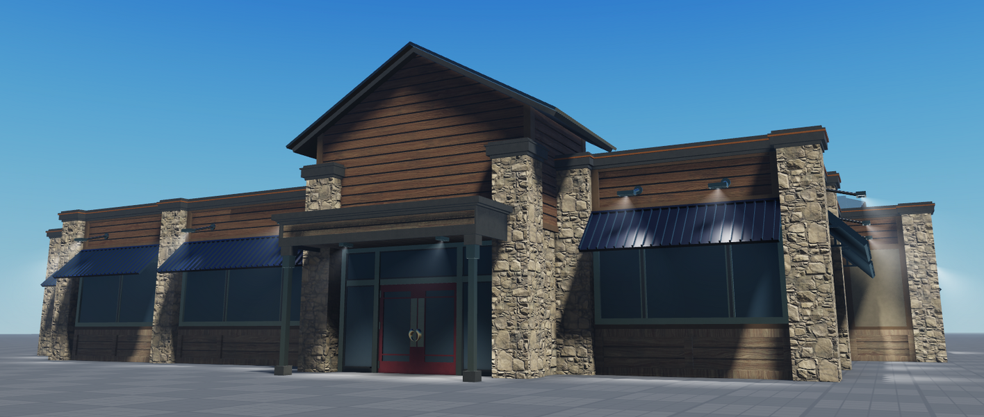 Restaurant Structure | BuiltByBit