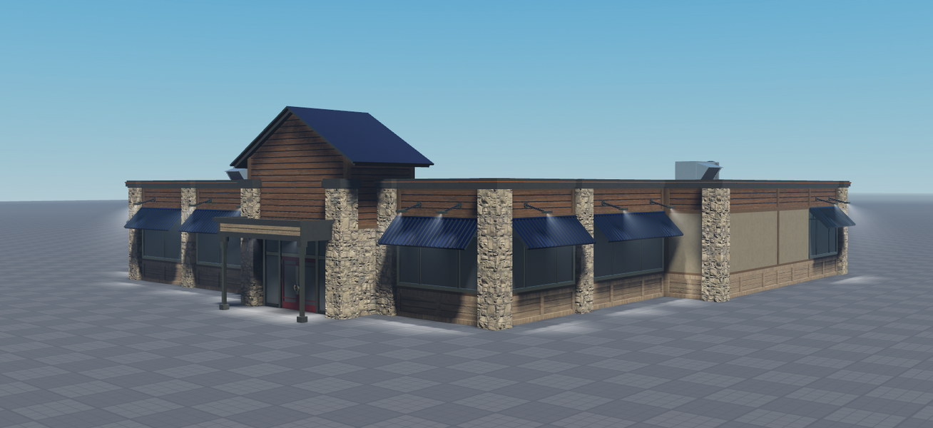 Restaurant Structure | BuiltByBit