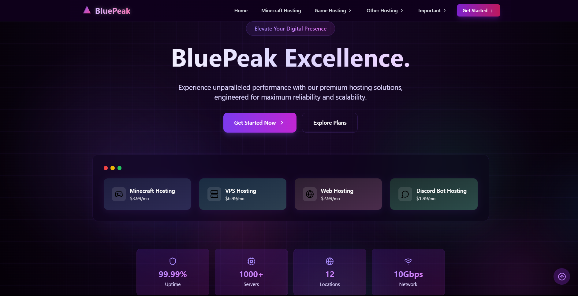 UltraHostX-The Ultimate Hosting Template | BuiltByBit