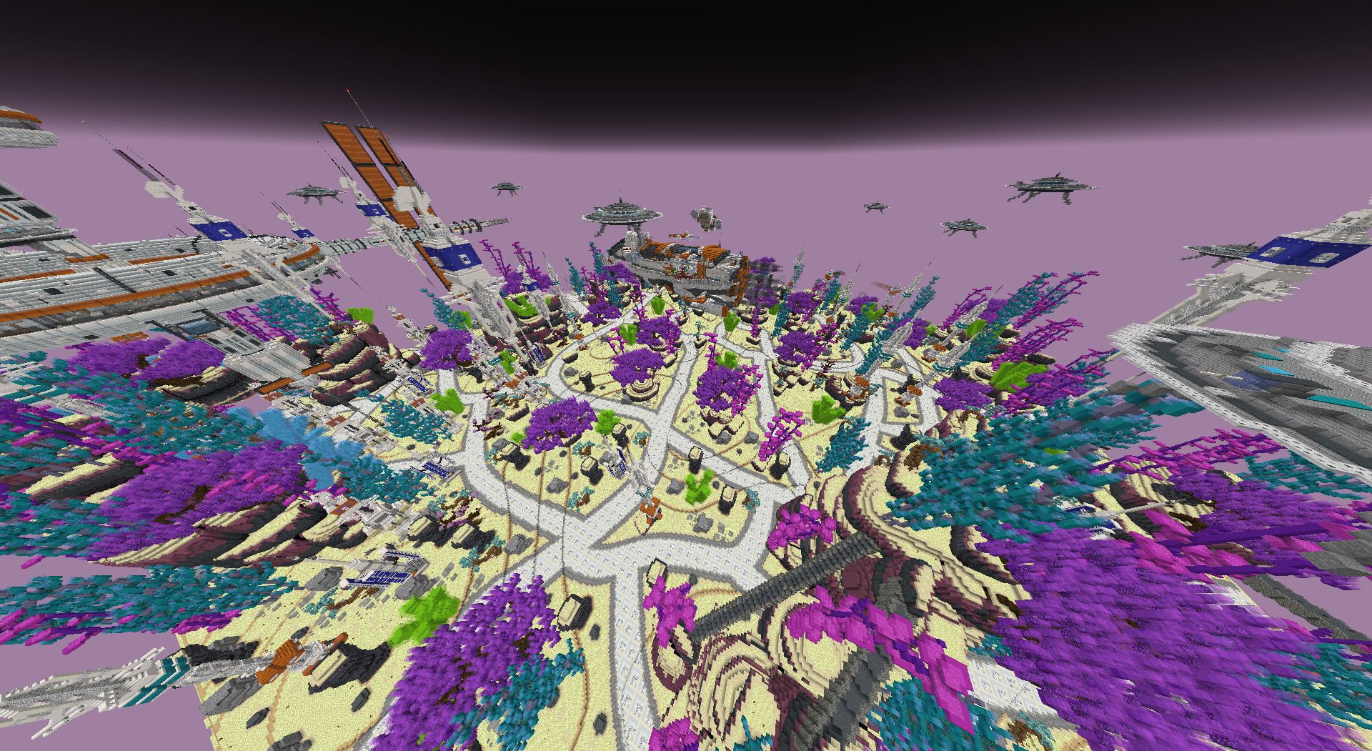 Space Themed Warzone 750 by 750 | BuiltByBit