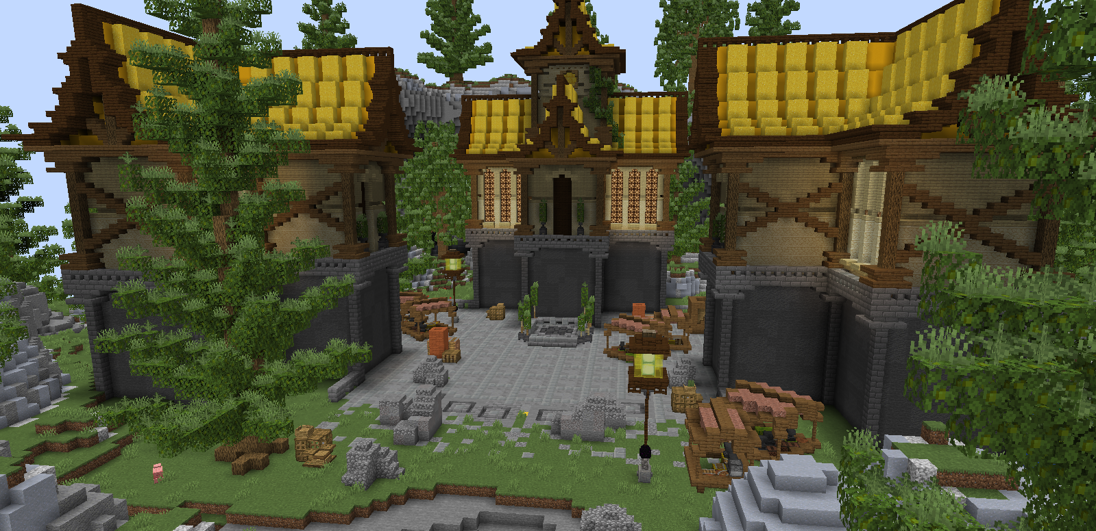 Yellow Village Spawn | BuiltByBit