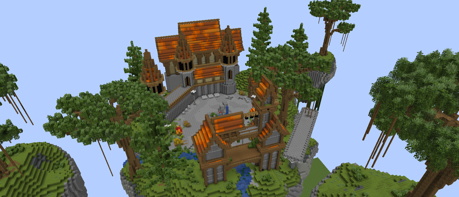 Orange Center Spawn | BuiltByBit