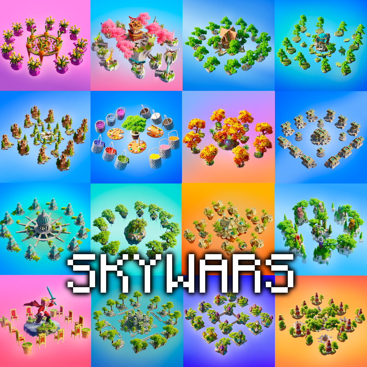 34 Skywars Maps | BuiltByBit